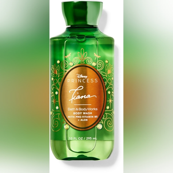 Bath & Body Works | Bath & Body | Disney Princess Tiana Green Body Wash ...